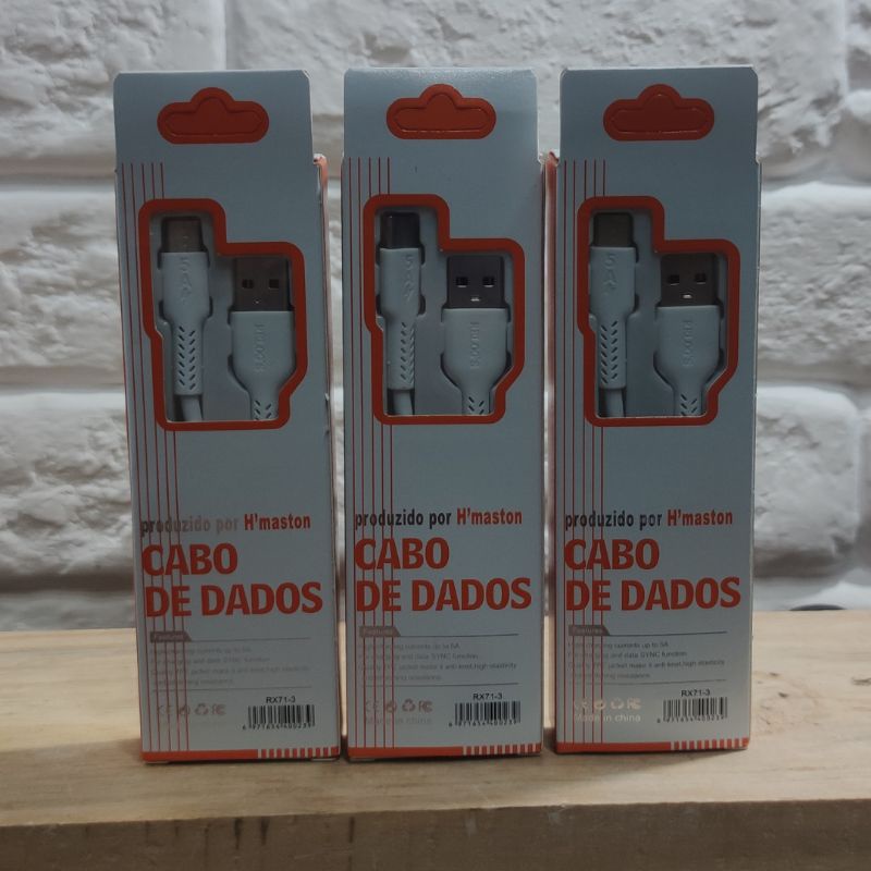 Cabo Tipo C de Carga Rápida Relogs Hmaston 5A | Shopee Brasil