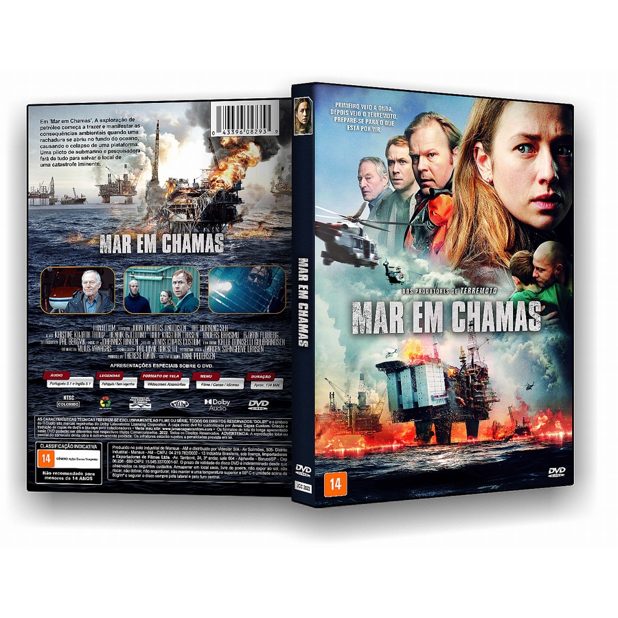 Dvd Mar Em Chamas (dubl E Leg) | Shopee Brasil