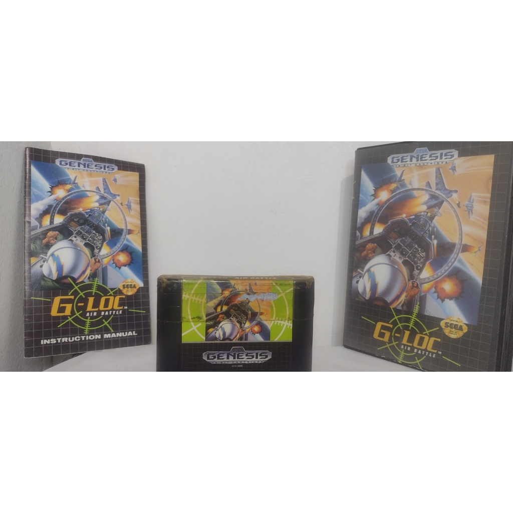 G LOC CARTUCHO MEGA DRIVE/GENESIS, US ORIGINAL RARO | Shopee Brasil