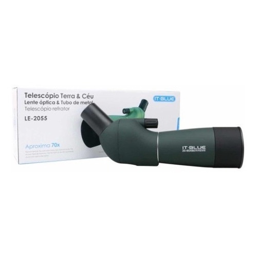 Telescópio Refrator Terra E Céu 60x60 It-blue Le-2055 | Shopee Brasil
