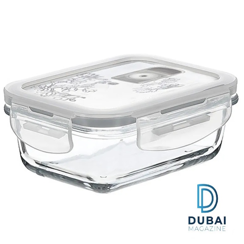 Pote de Vidro 1040 ml Retangular Hermético C/ Tampa Marmita (JM169) | Shopee Brasil