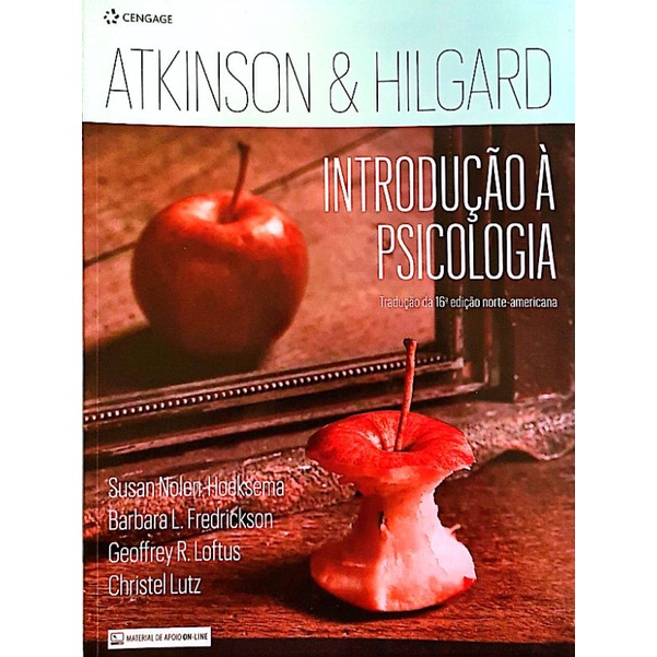 Livro de psicologia "Introdução à Psicologia" de Atkinson e Hilgard ...