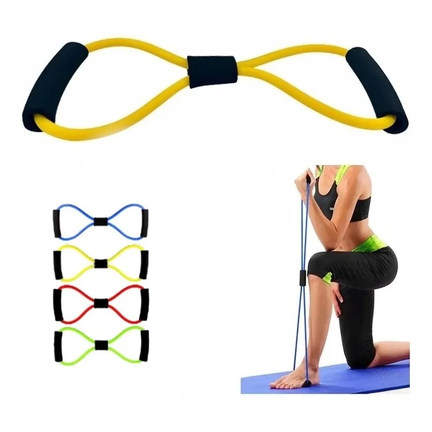 Elástico Crosstube Academia Em Casa Tensão Média Exercícios E Treinos ...