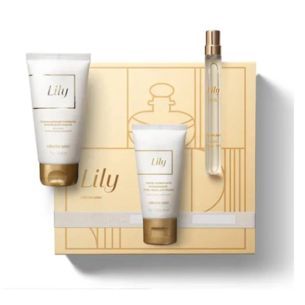 Kit Presente Lily (3 Itens) | Shopee Brasil