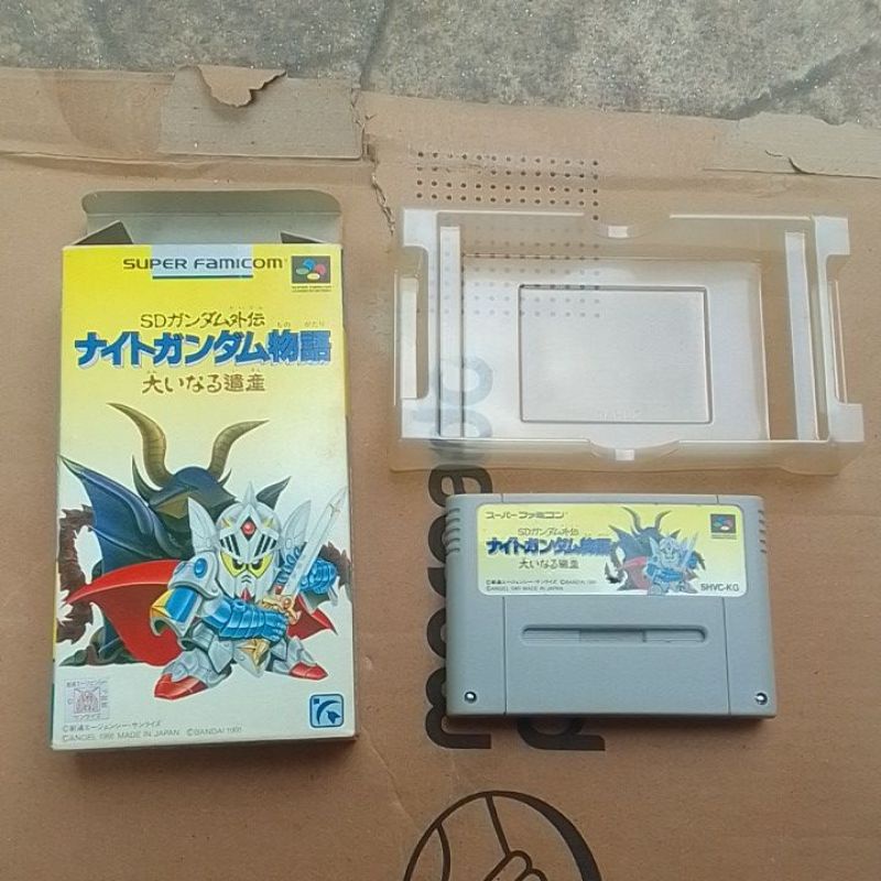 Cartucho de super Nintendo Famicom SD Gundam Knight | Shopee Brasil