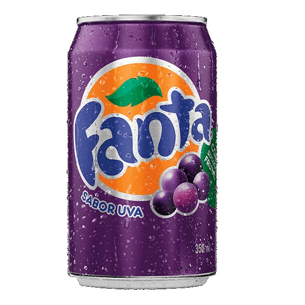 4 unidades Refrigerante Fanta Uva 350ml (Lata) | Shopee Brasil
