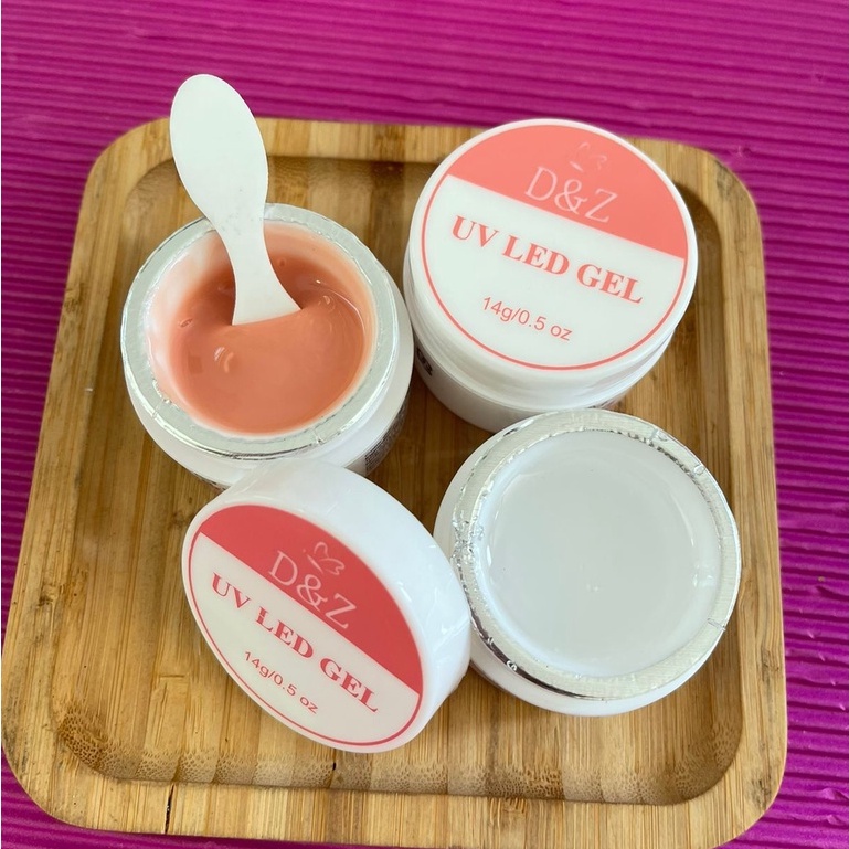 Gel D&Z Uv Led 14g Original Alongamento Unhas Dez Acrigel Profissional | Shopee Brasil
