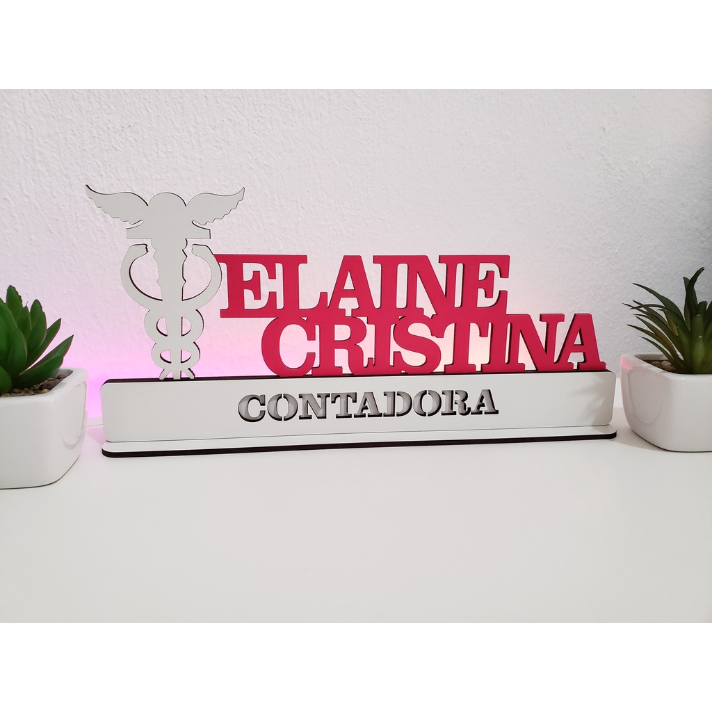 Placa Profissão Contabeis Contador Contadora Escritorio Contabilidade ...