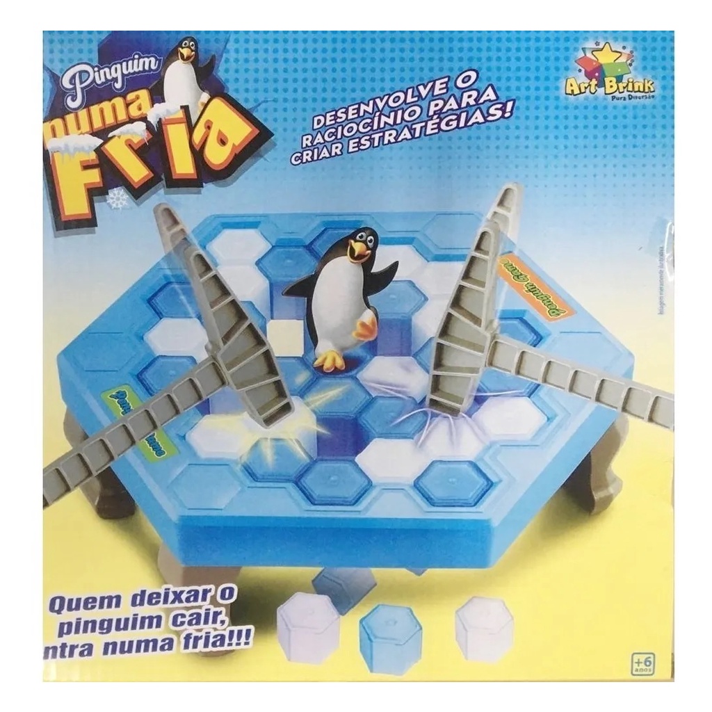 Quebrando Gelo Pinguim Numa Fria Brinquedo Jogo Infantil | Shopee Brasil