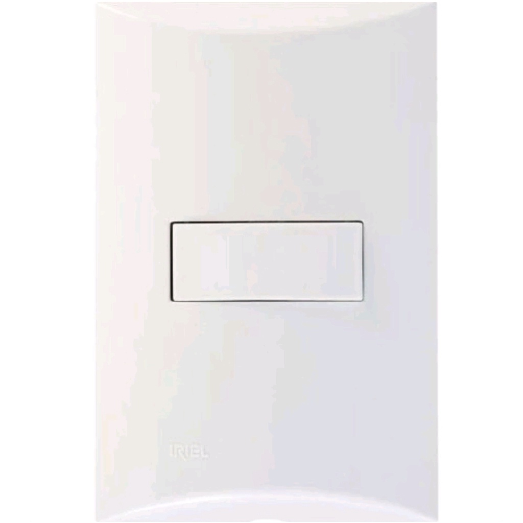 Conjunto 1 Tecla Interruptor Simples 10A 250A Embutir Brava Iriel ...