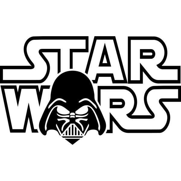 Adesivo Star Wars Logo Mod2 Várias Cores Shopee Brasil