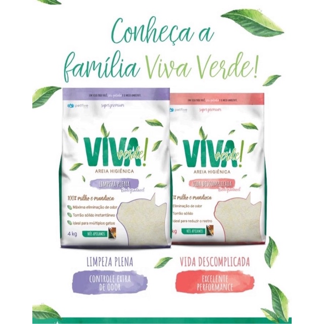 Areia Viva Verde 4kg | Shopee Brasil