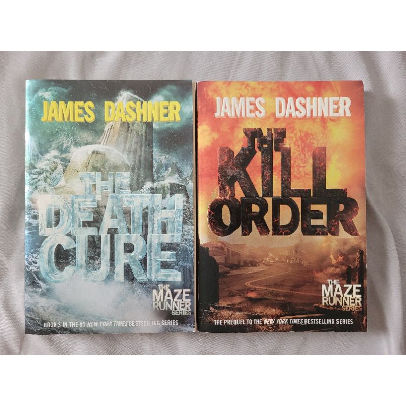 Maze Runner The Death Cure & The Kill Order | Shopee Brasil