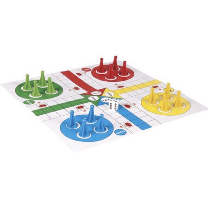 Kit Com 2 Jogo De Ludo Em Papel | Shopee Brasil