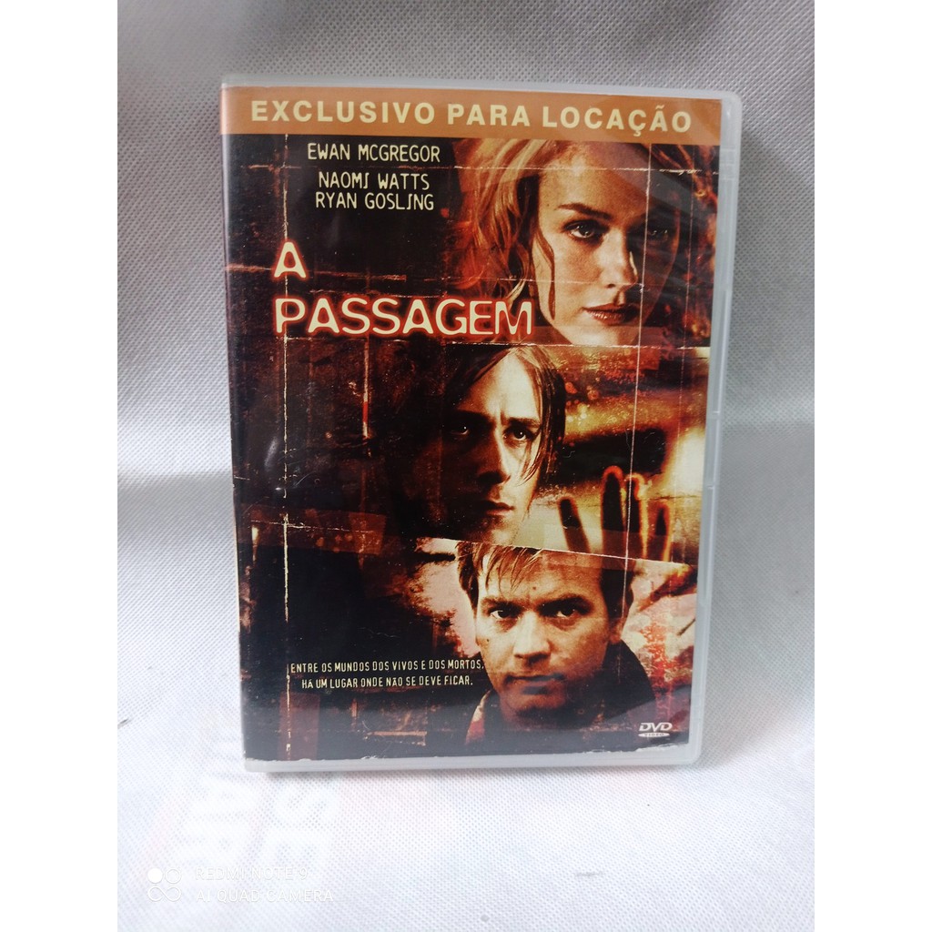DVD A Passagem Ewan McGregor Naomi Watts Ryan Gosling | Shopee Brasil