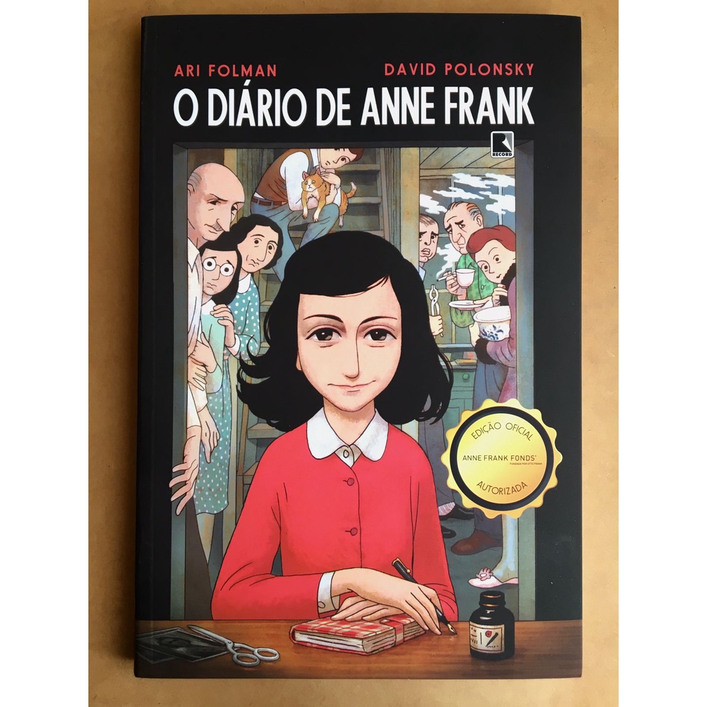 O Diário de Anne Frank em quadrinhos: HQ - Ari Folman e David Polonsky ...