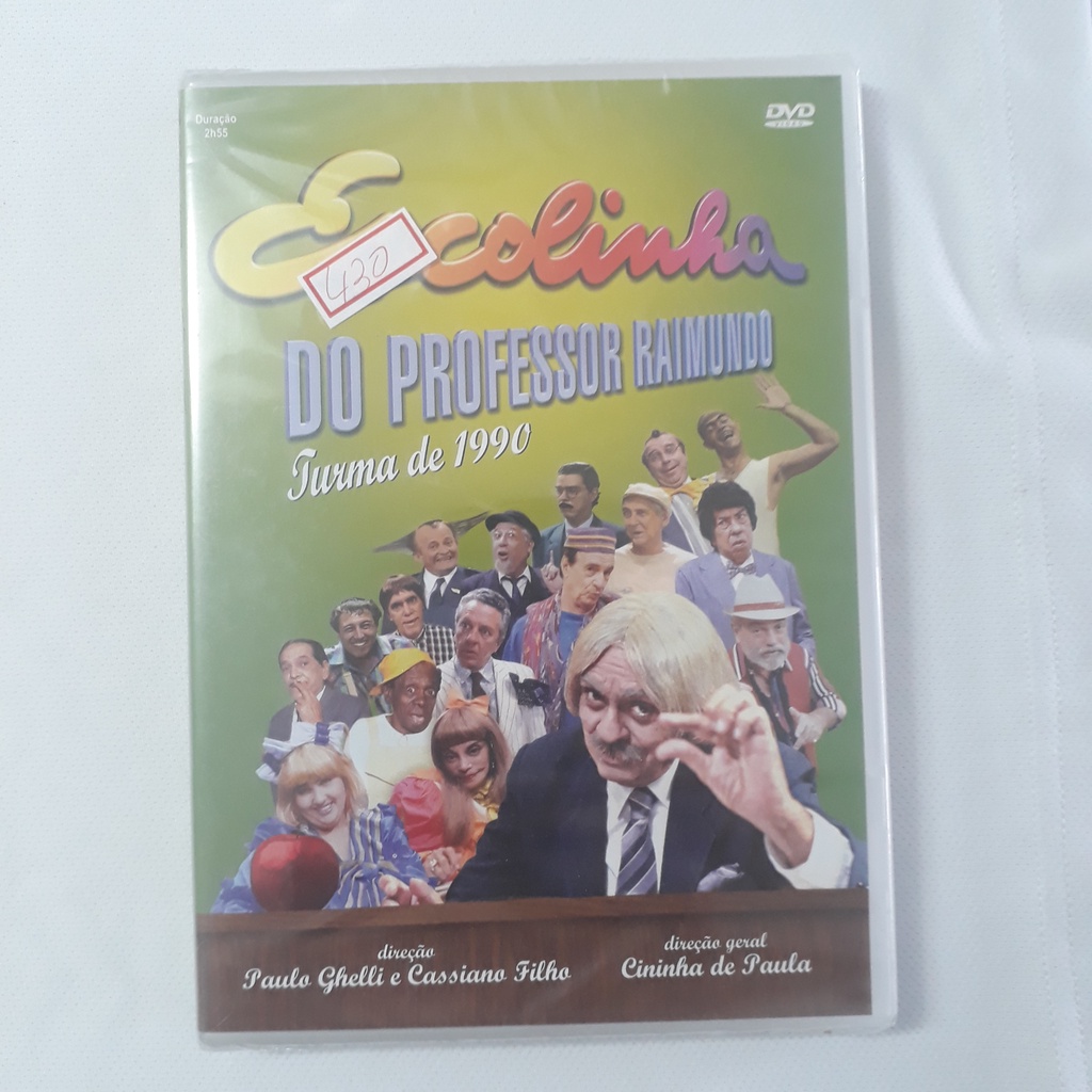 DVD Escolinha do Professor Raimundo - Turma de 1990 NOVO LACRADO ...
