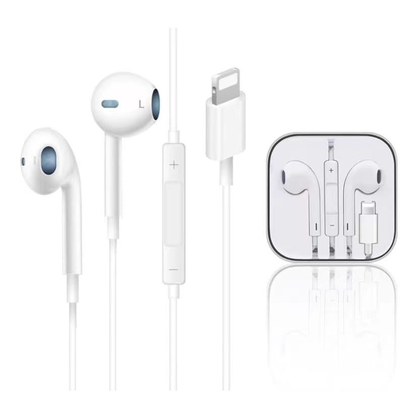 Fone De Ouvido Lightning Headset for ip7/8/x/Xs/Xr/iP11/iP11 pro Max ...