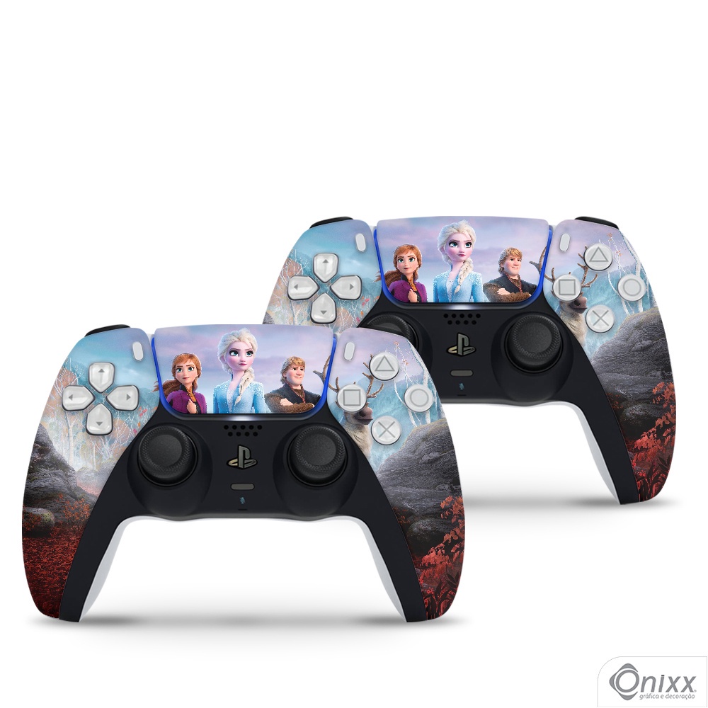 Skin PS5 JOYSTICKS Adesiva Frozen II | Shopee Brasil