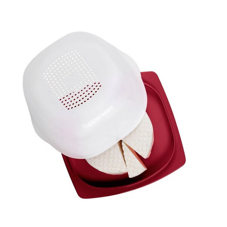 Tupperware Smart Queijeira Mini Cherry | Shopee Brasil