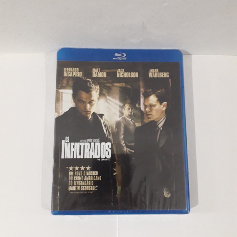 BLU-RAY - Os Infiltrados Leonardo Dicaprio (Lacrado) | Shopee Brasil