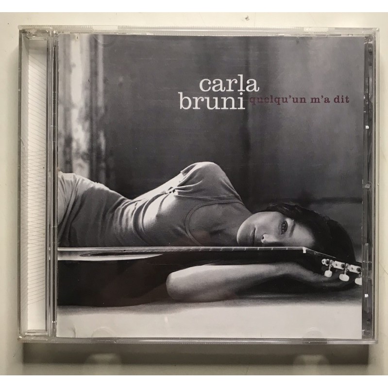 cd carla bruni - quelqu’un m’a dit | Shopee Brasil