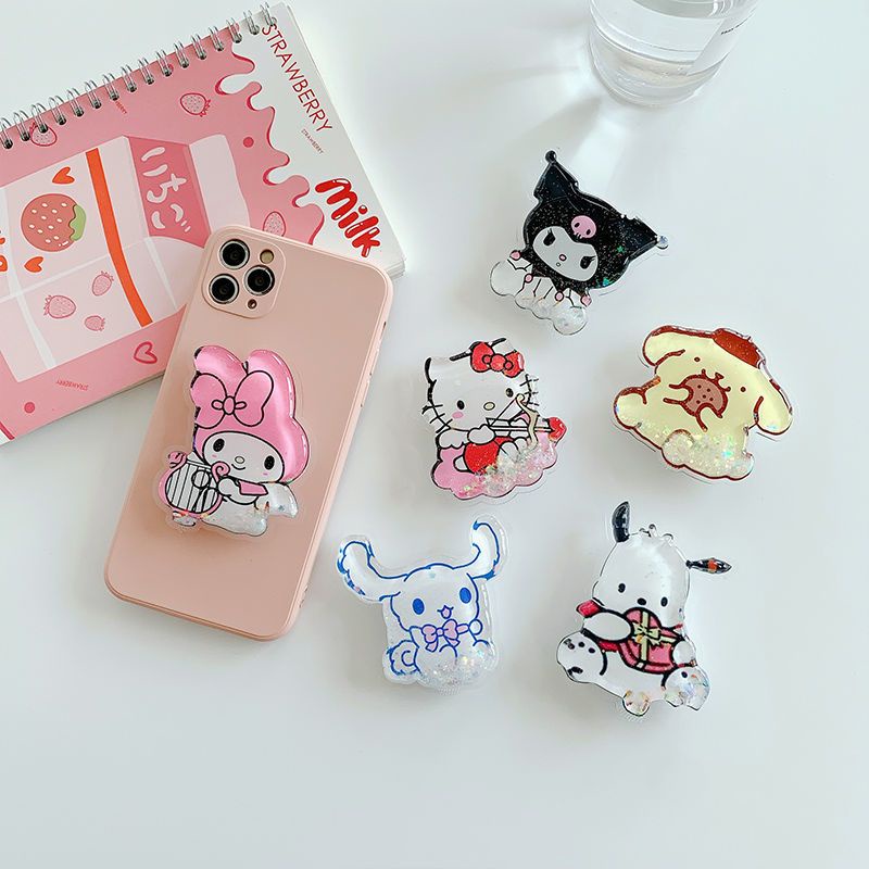 Acessório Celular/Pop Socket Sanrio Hello Kitty Kuromi | Shopee Brasil