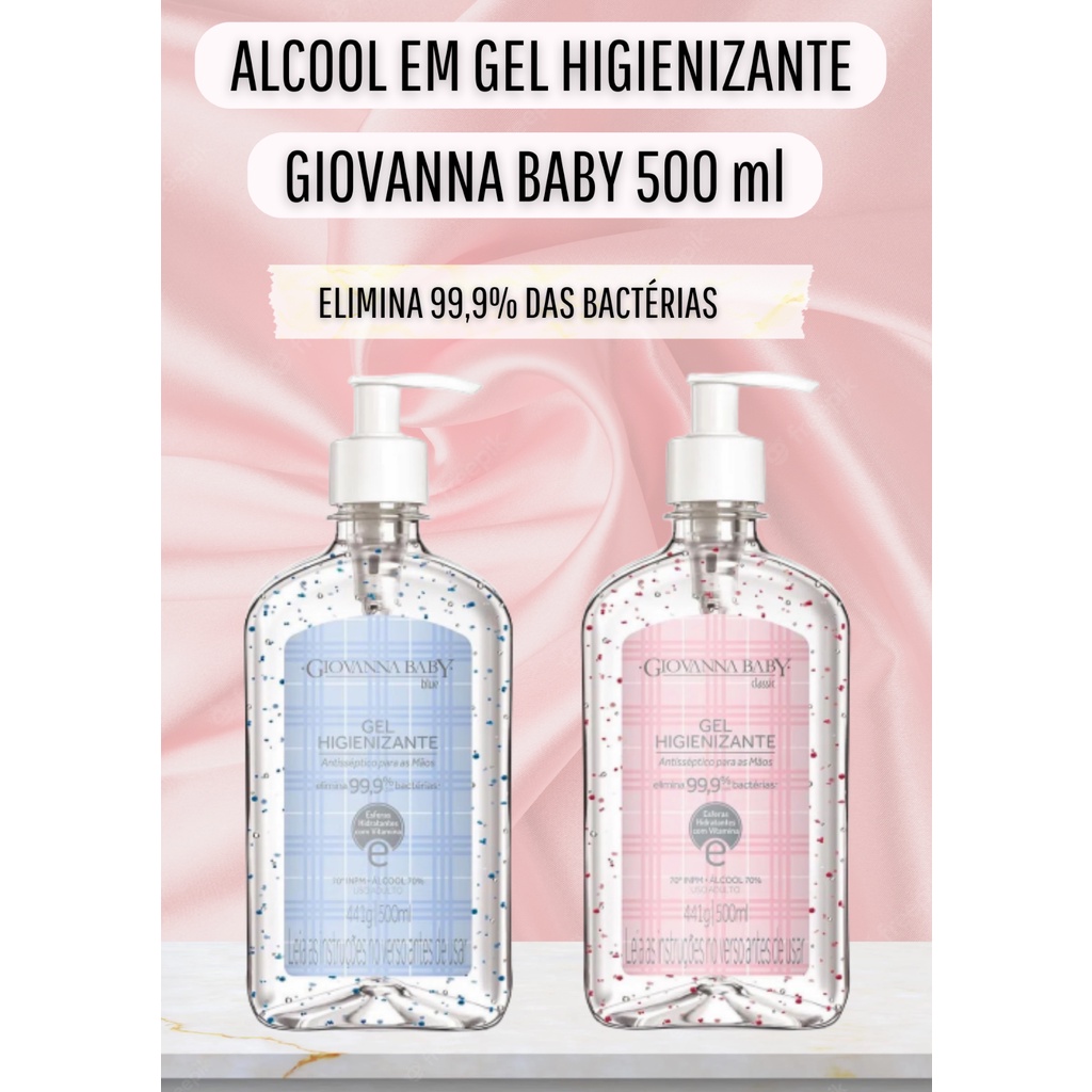 Gel Higienizante Giovanna Baby 500ml | Shopee Brasil