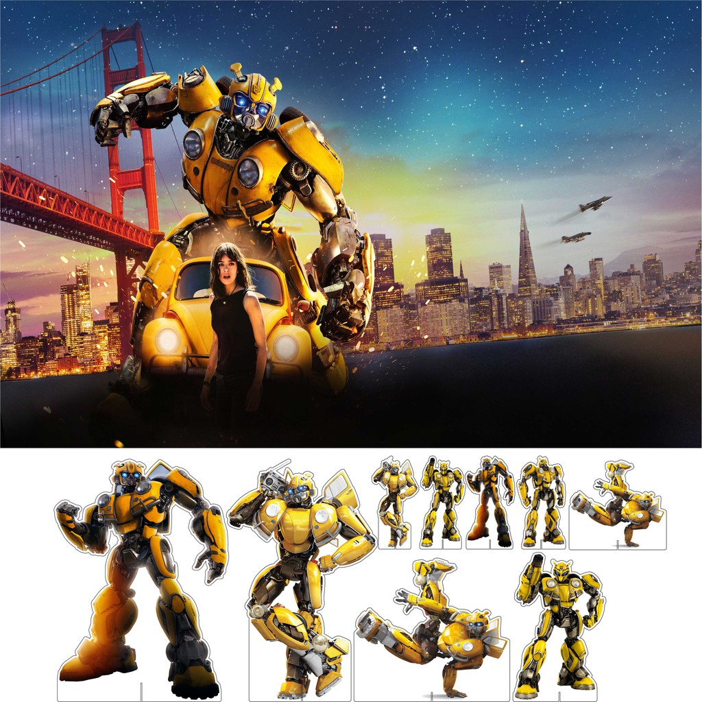 Kit Display + Painel Festa Infantil Bumblebee | Shopee Brasil