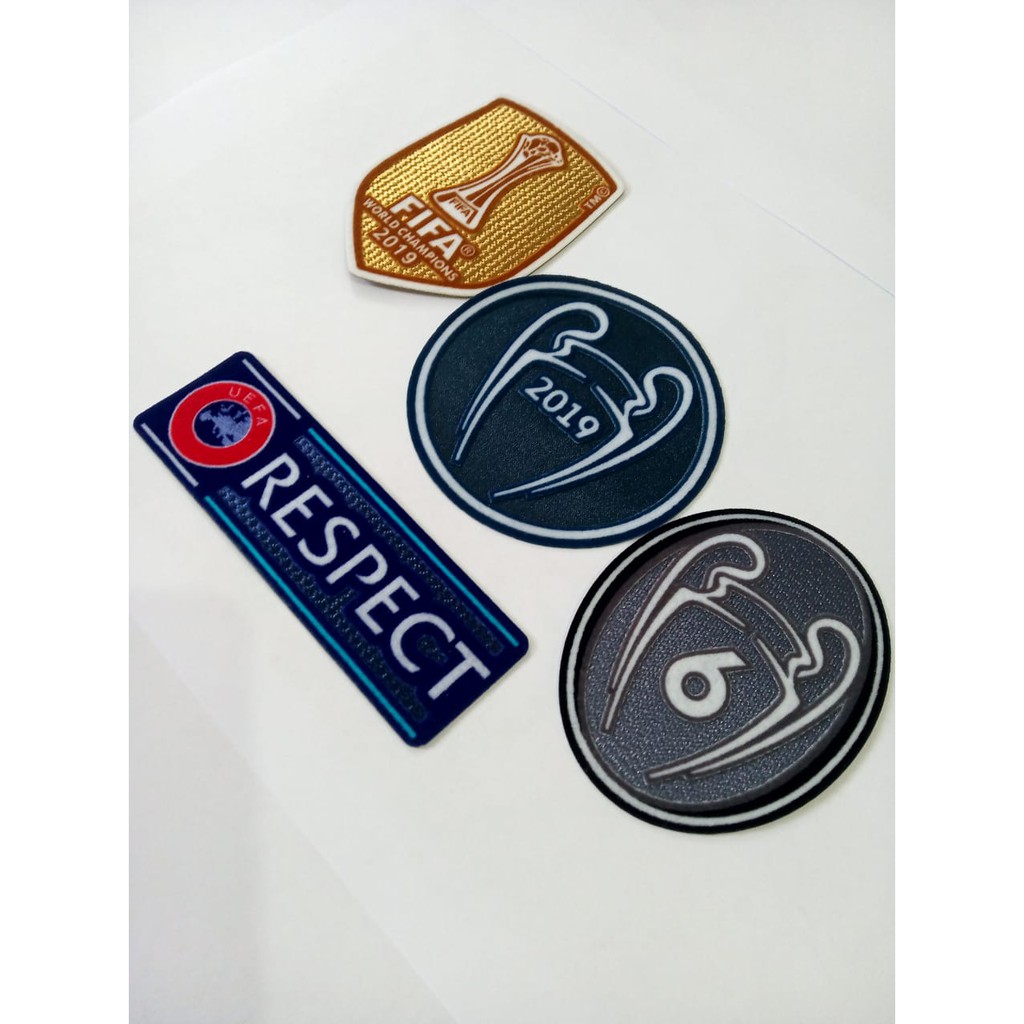 Kit Patch Champions League Winners + Fifa 2019 Liverpool - Envio24hs ...
