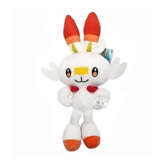 Scorbunny Pelúcia Pokémon 33cm Coelho | Shopee Brasil