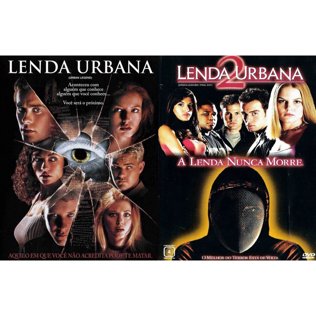 Urban legends 3 filmes Lenda urbana trilogia terror | Shopee Brasil