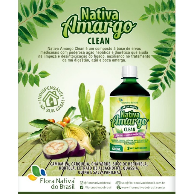 Nativa Amargo-flora Nativa Do Brasil Chá Digestivo | Shopee Brasil