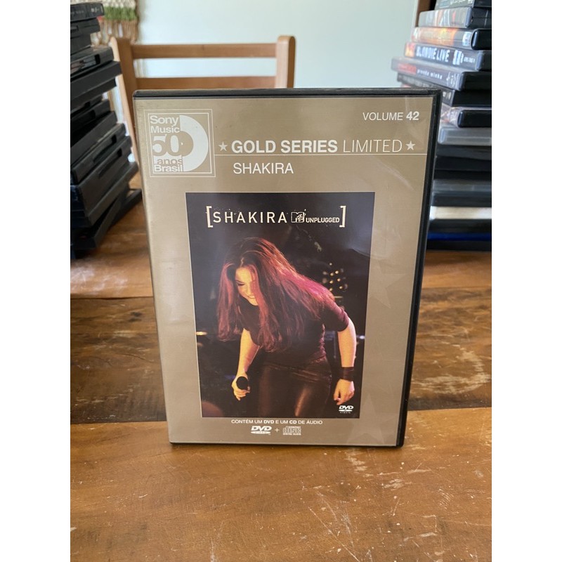 DVD + CD Shakira - MTV Unplugged | Shopee Brasil