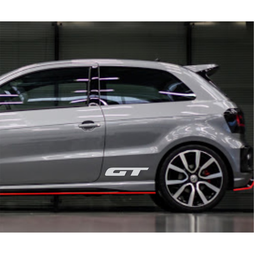 Kit 4 Adesivos Volkswagen Gt Gol Polo ... | Shopee Brasil