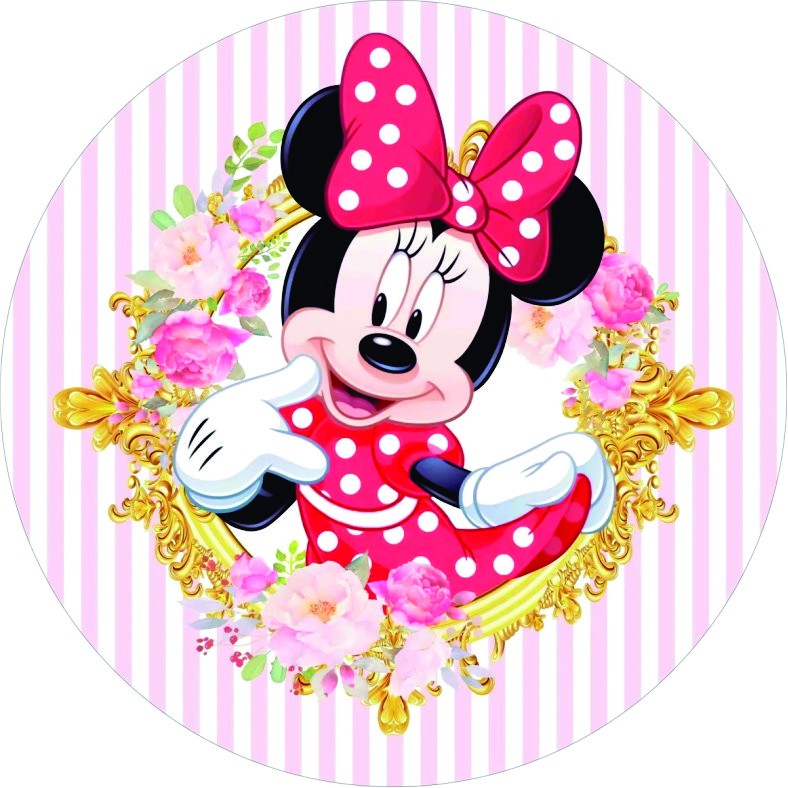Painel Minnie Vermelha em lona Fosca Redondo | Shopee Brasil Painel Minnie Vermelha em lona Fosca Redondo | Shopee Brasil