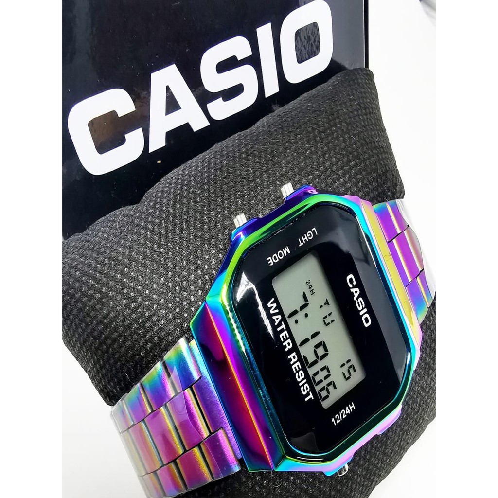 Relógio Casio Vintage Prime Multicores (C/ Caixa) | Shopee Brasil
