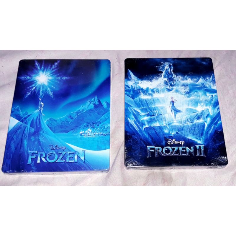Steelbook Frozen 1 & 2 (blu-ray ) Disney | Shopee Brasil