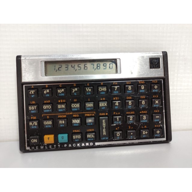 Calculadora Hp 11c Estatística Científica Funcionando - Leia | Shopee ...