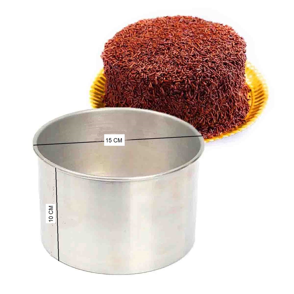 Forma Redonda Bolo Para 10 Pessoas 15 X 10 Cm Fundo Fixo Veja No Foto ...