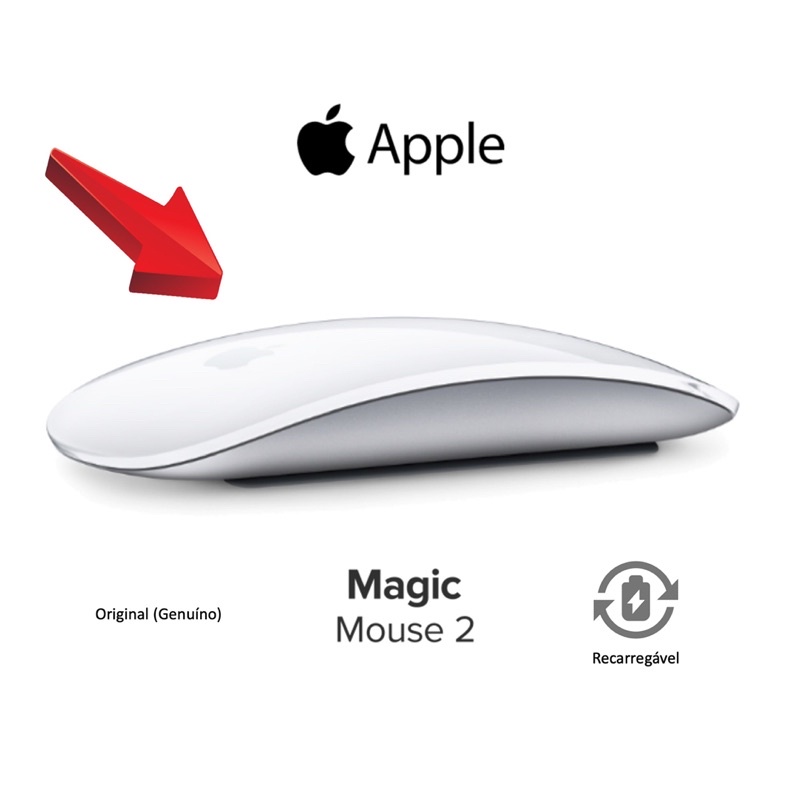 Magic Mouse 2 - Apple (Lacrado, novo e original) | Shopee Brasil
