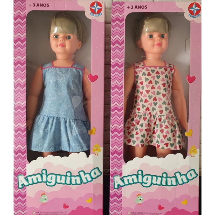Boneca Amiguinha Estrela original 80 cm | Shopee Brasil