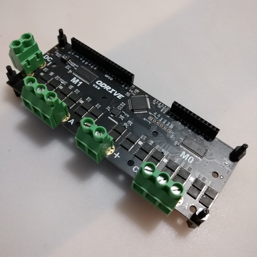 ODrive Robotics v3.6 placa controladora para 2 motores BLDC brushless ...