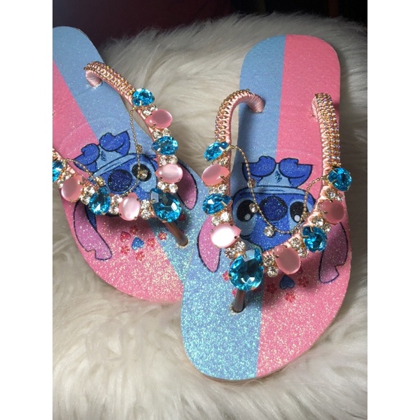 CHINELO CUSTOMIZADO STITCH | Shopee Brasil