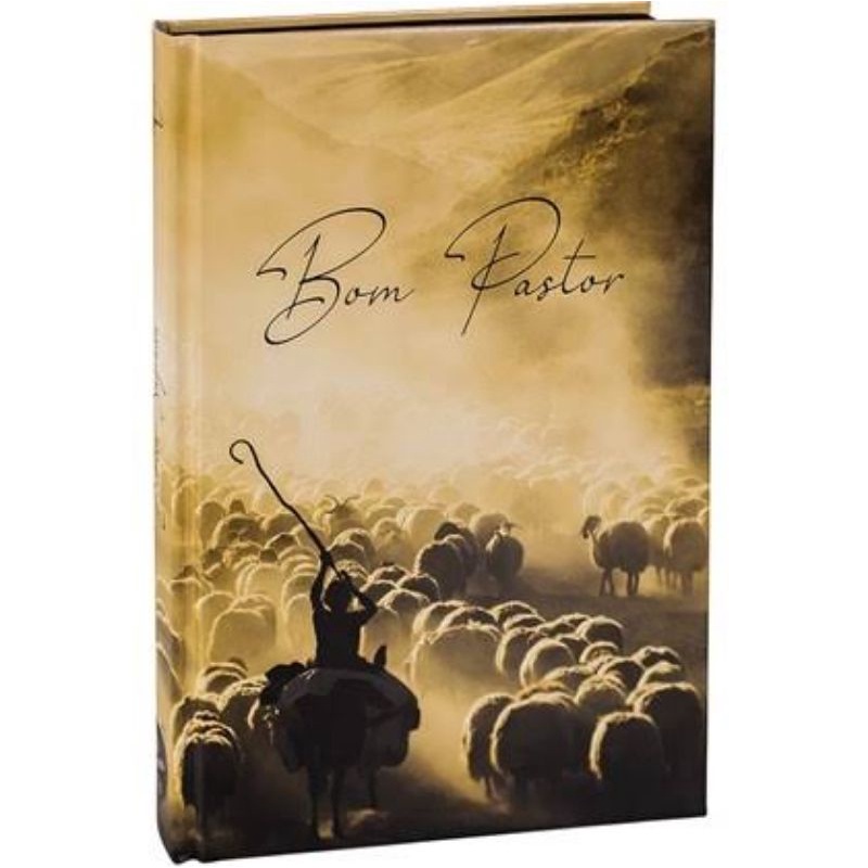 Bíblia Sagrada Almeida Revista e Corrigida - Capa Dura Bom Pastor letra ...
