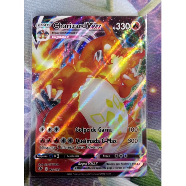 Charizard Vmax - Original - Carta Pokémon | Shopee Brasil