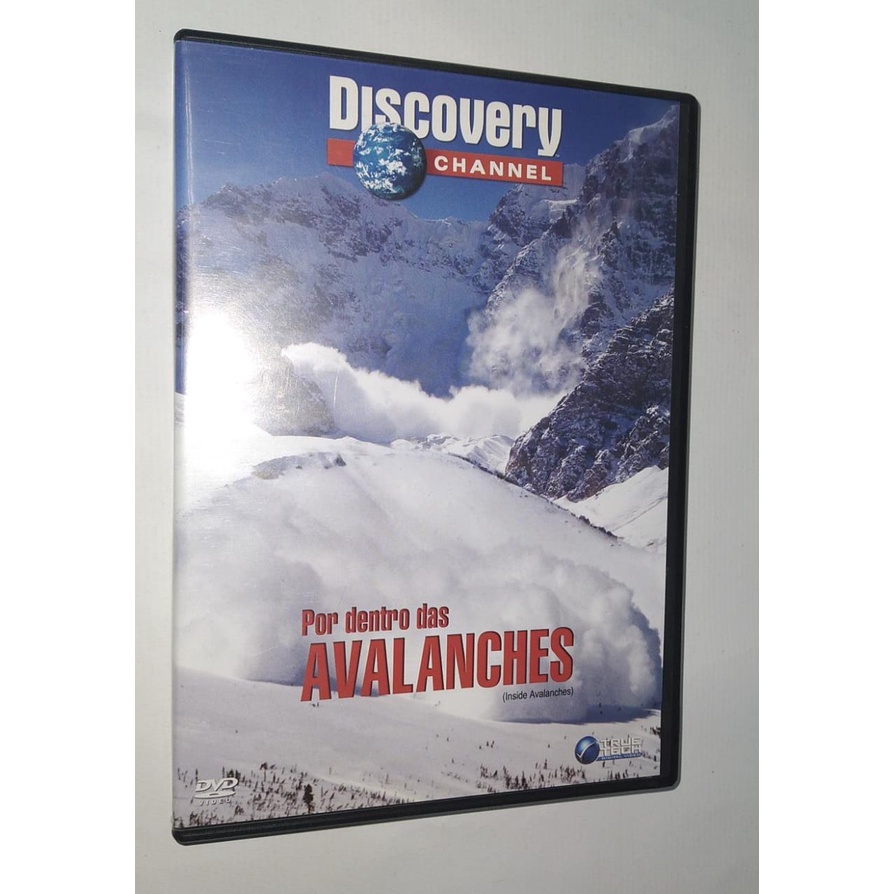Dvd Discovery Channel - Por Dentro Das Avalanches ( 10470 ) | Shopee Brasil