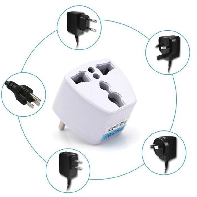 Adaptador tomada universal com padrão europeu Uk para o Brasil | Shopee ...