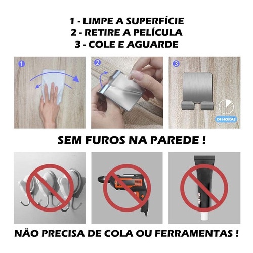 Kit 2 Suporte Porta Lâmina Barbear Aparelho Gillette Gilete Barbeador ...