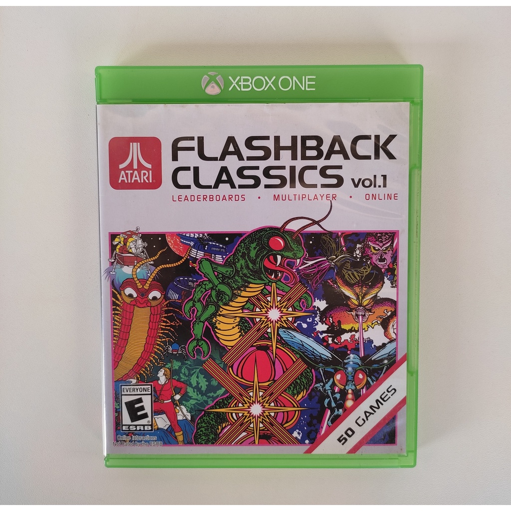 FLASHBACK CLASSICS VOL.1 XBOX ONE mídia física | Shopee Brasil